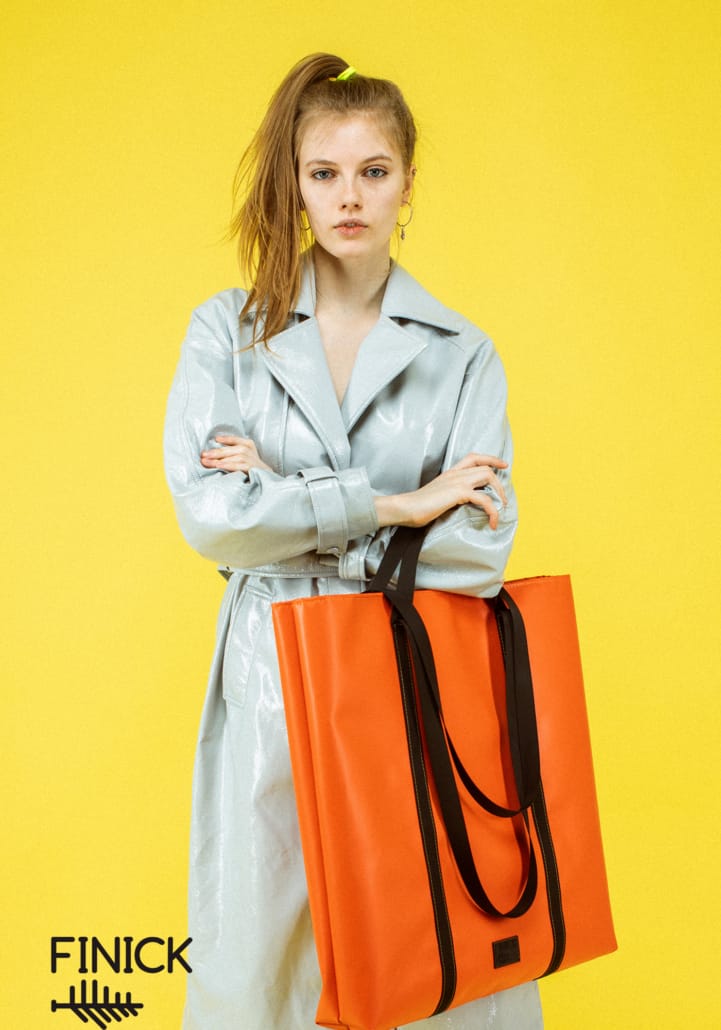 Сумка шоппер Finick T1016 Large Оранжевый — Finick — найміцніші рюкзаки